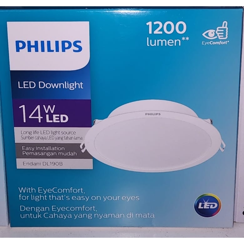Jual PHILIPS Eridani G2 DL190B 14W D150 6" - LED Downlight 14W | Shopee ...