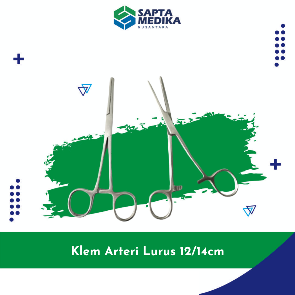 Jual Klem arteri lurus 14cm/12cm | Shopee Indonesia