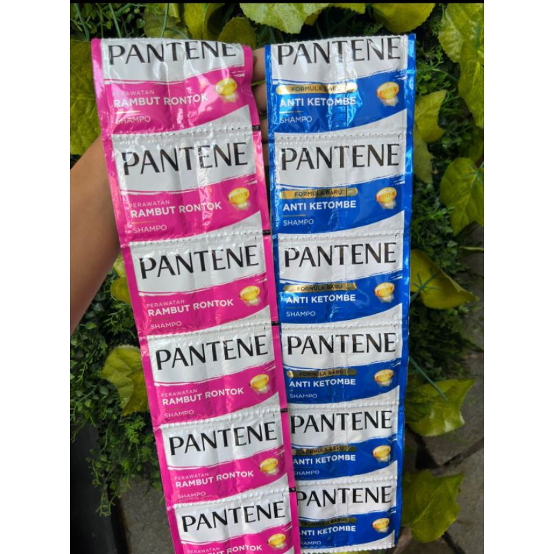 Jual PANTENE SHAMPOO SACHET RENTENG ISI 12 PCS | Shopee Indonesia