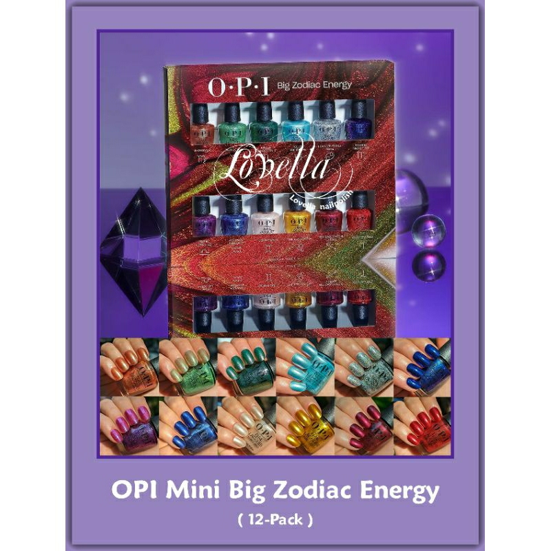 Jual OPI Mini Big Zodiac 12-Pack - OPI Mini Isi 12 - OPI Mini ORIGINAL ...