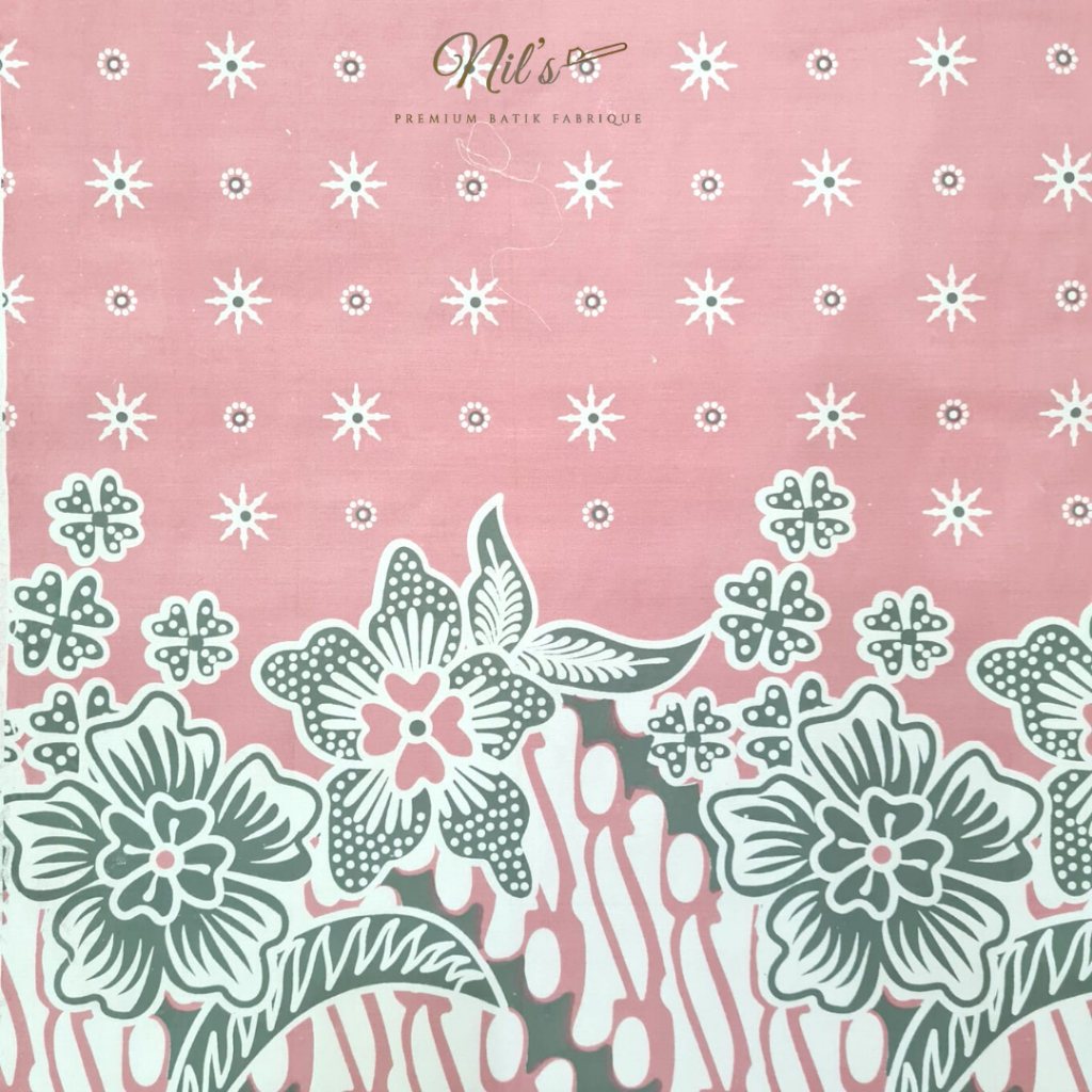 Jual Kain Batik Modern Murah Warna Soft Kain Batik Seragam Pastel 0,5 ...