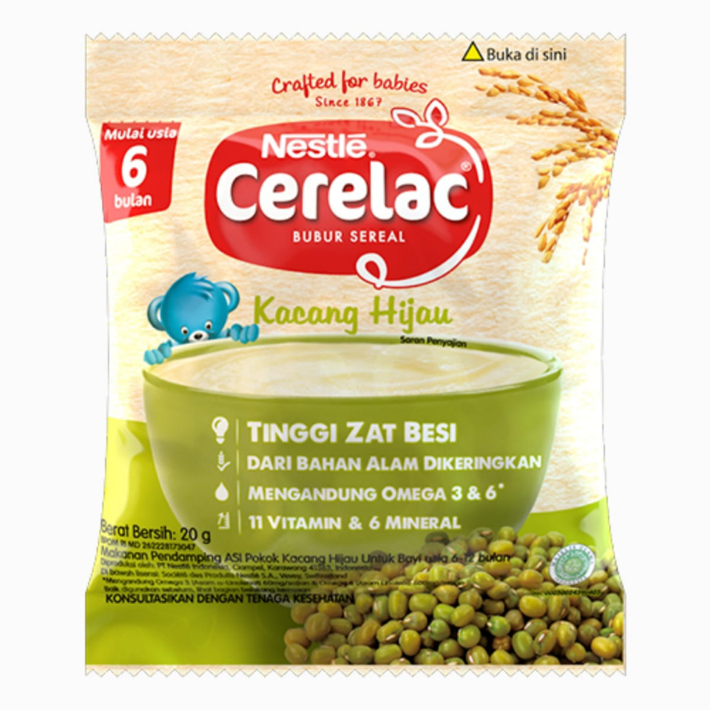 Jual PROMINA SUN CERELAC SACHET 20G BUBUR BAYI MPASI BAYI/BUBUR FORTIF ...
