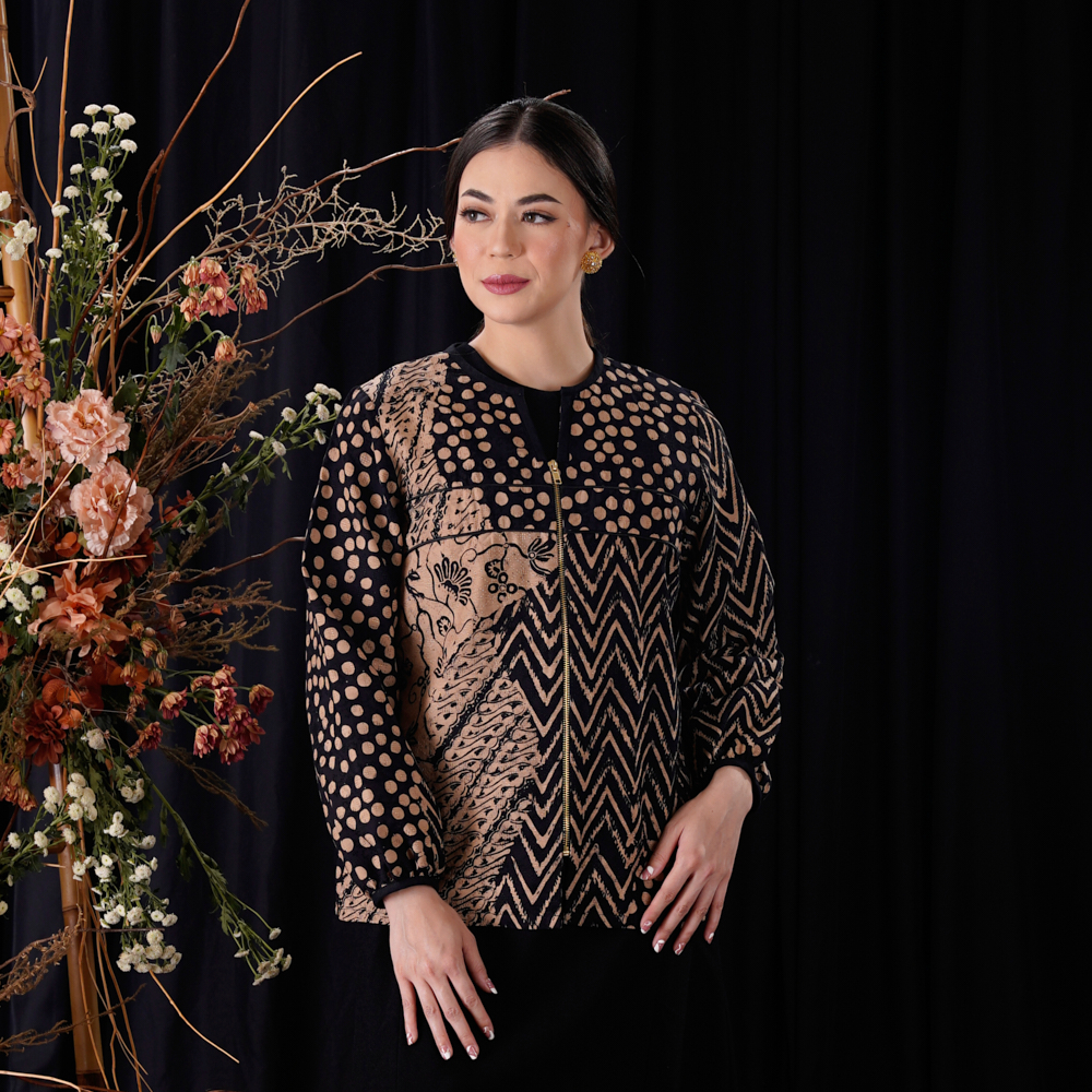 Jual NONA RARA - Amar Dobi Cemani T2371, Baju Batik Kasual Modern ...