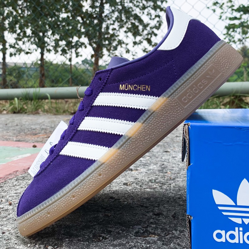 Jual Adidas Originals city series Munchen Purple | Shopee Indonesia
