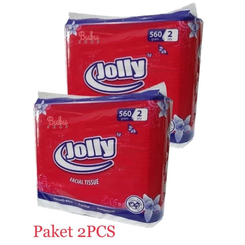 Jual Tisu Jolly 560 Sheet/2 Ply (Paket 2 Pcs) | Shopee Indonesia
