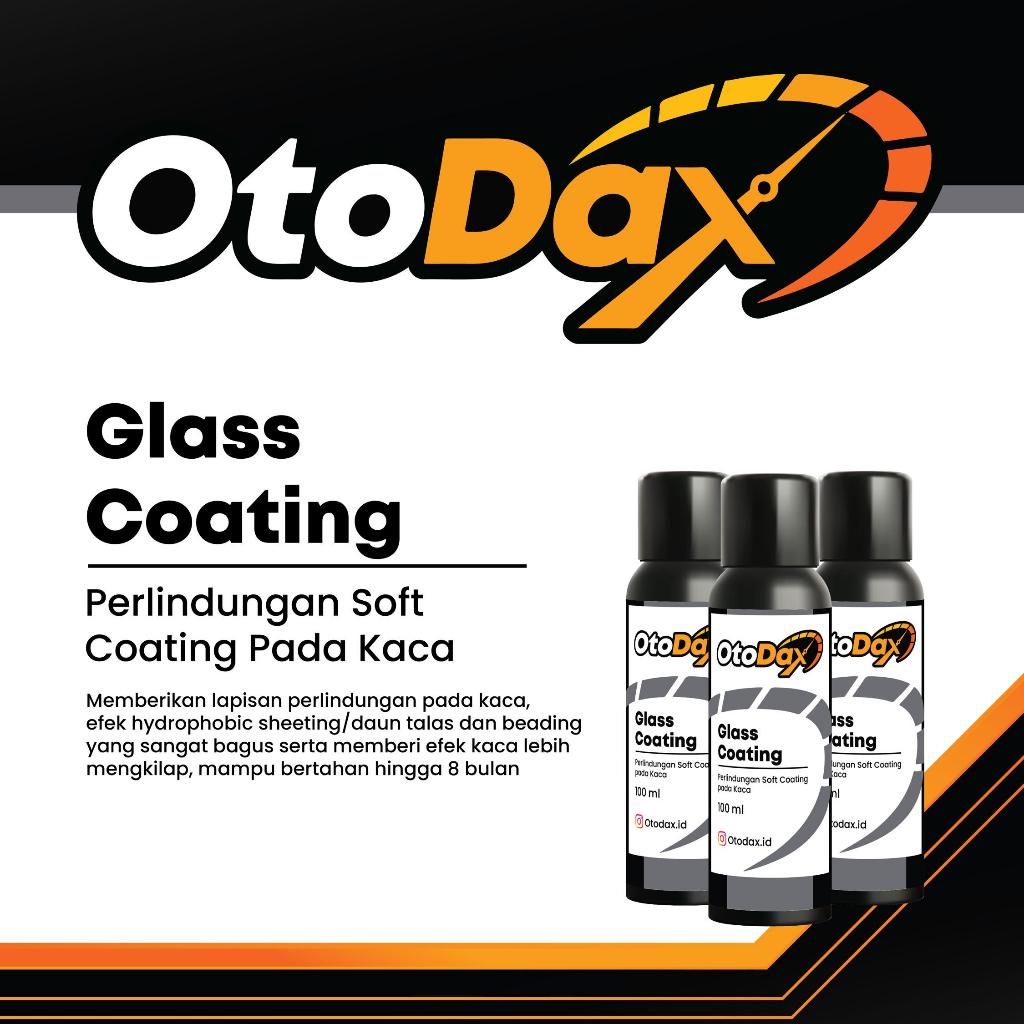 Jual Otodax Glass Coating - coating kaca mobil water Repellent / efek ...