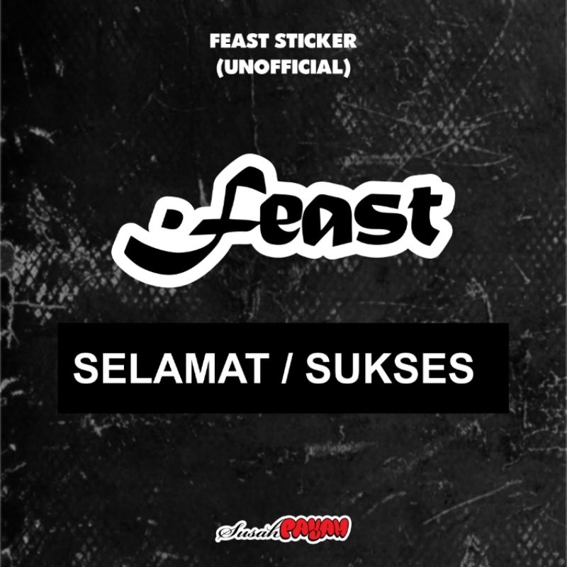 Jual Feast. Sticker (UNOFFICIAL) | Shopee Indonesia