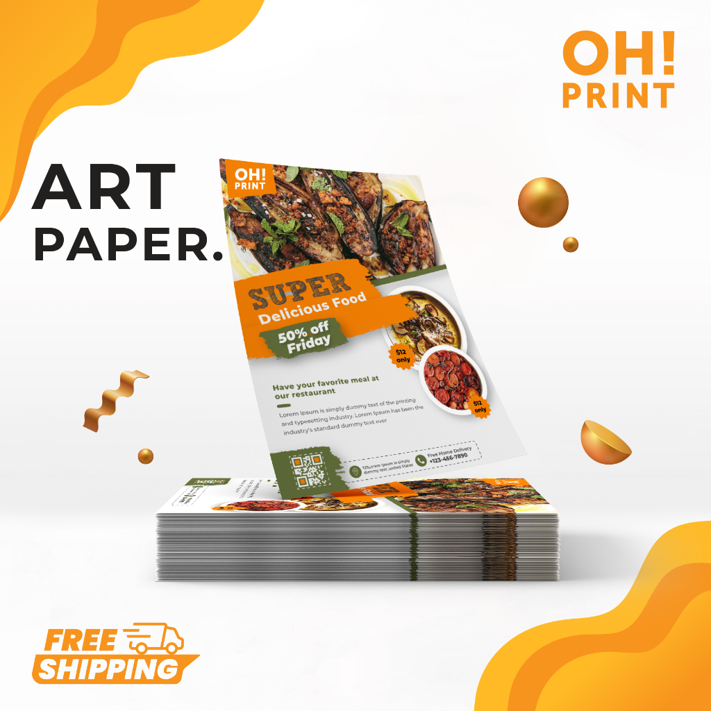 Jual Cetak Bahan Art Paper 150gsm | Cetak Kertas Art Paper 150 gsm ...