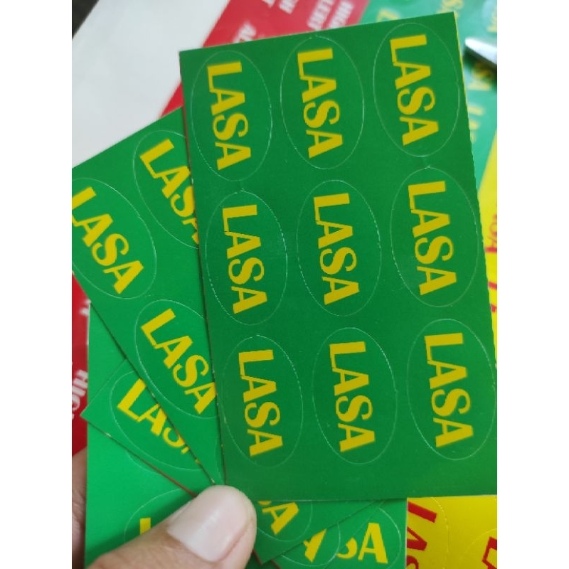 Jual Stiker Cutting Label Lasa High Alert HIHAU | Shopee Indonesia