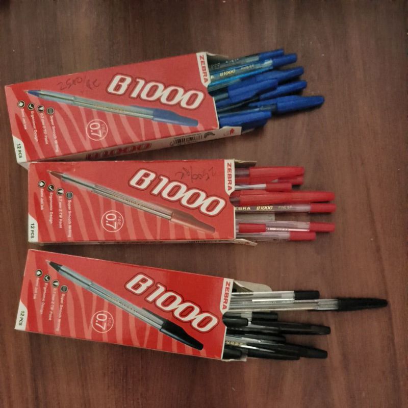 Jual Balpoint Zebra B1000 (per pcs) | Shopee Indonesia