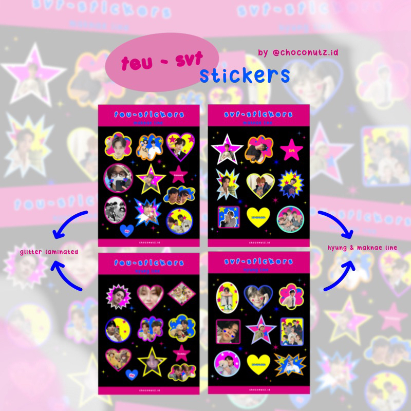 Jual [BACA DESKRIPSI] treasure - seventeen stickers by choconutz ...