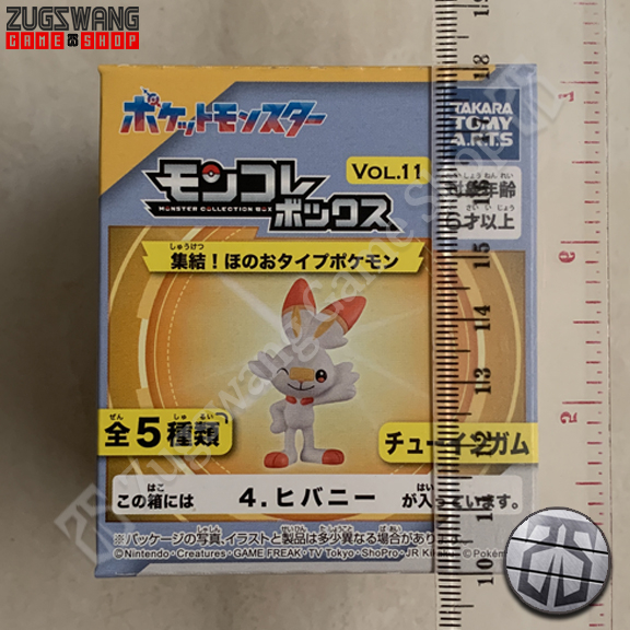 Jual POKEMON MONCOLLE BOX monster collection SCORBUNNY takara tomy arts ...