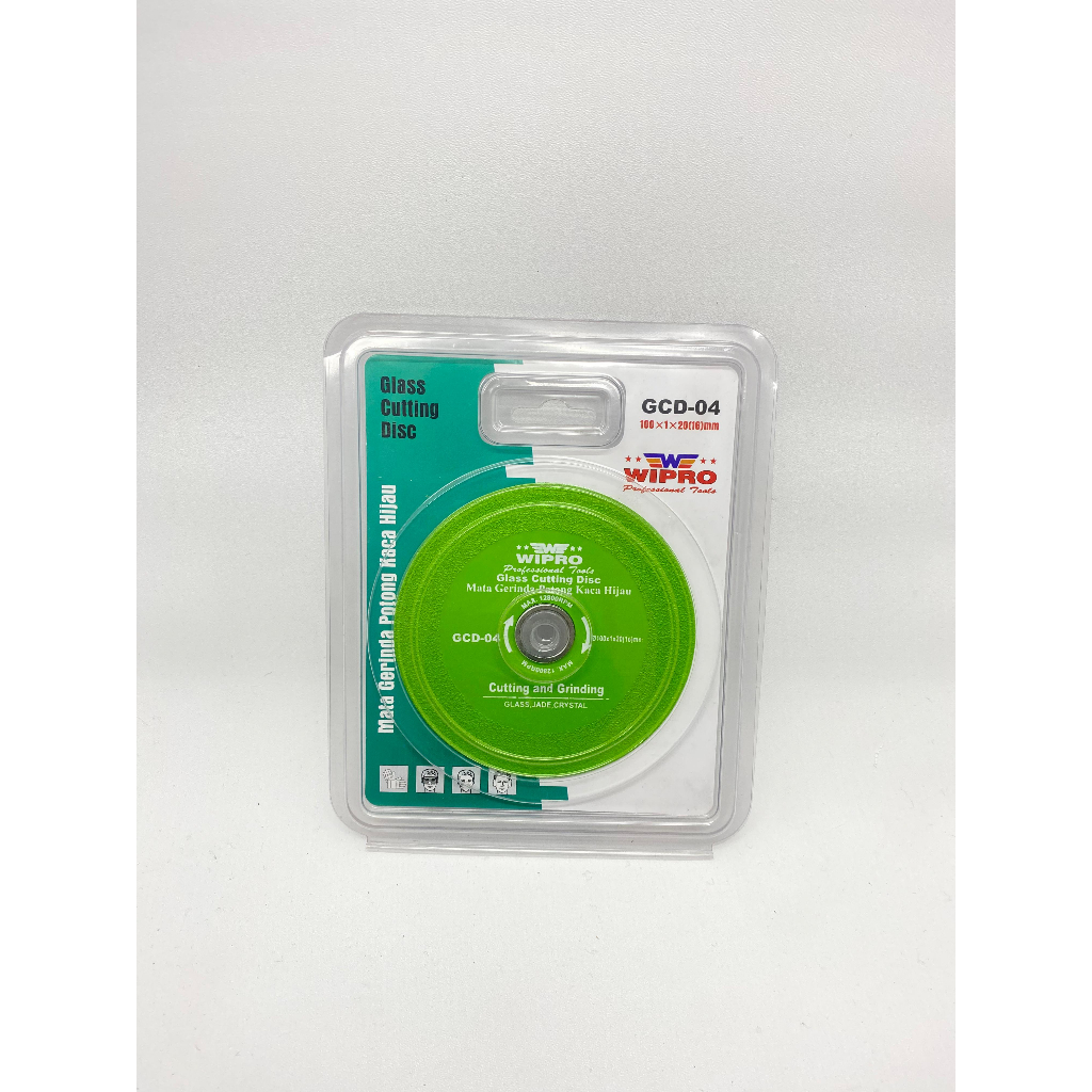 Jual WIPRO Diamond Wheel - Mata Gerinda 4" GCD-04 untuk potong Kaca ...