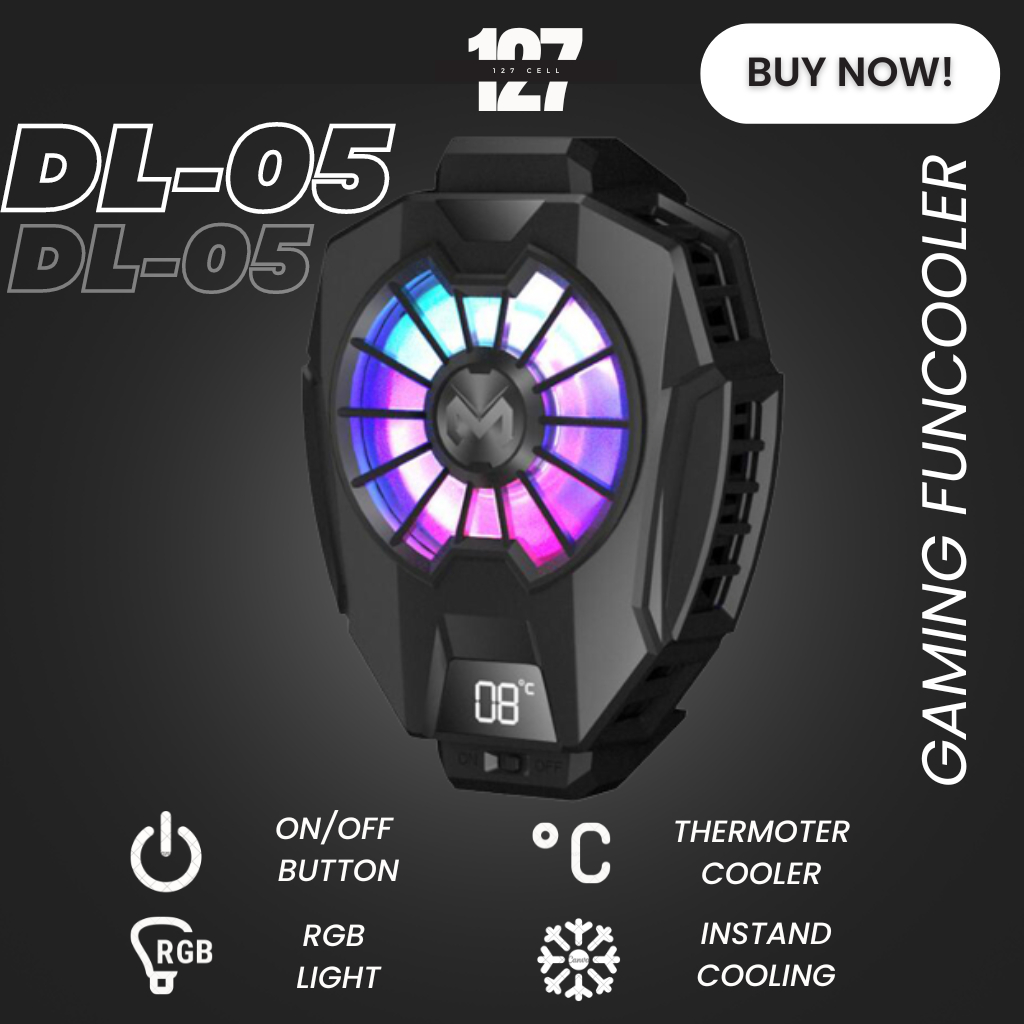 Jual Memo DL05 FanCooler Radiator Kipas Pendingin HP Cooling Fan ...