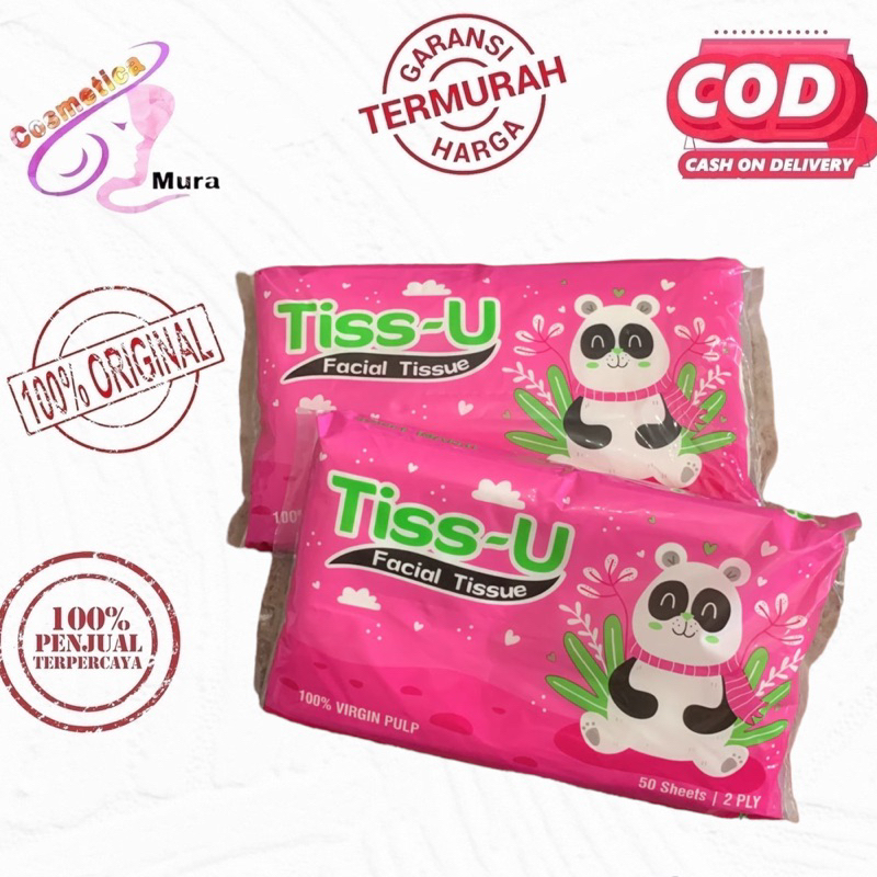 Jual [ isi 50 sheet ] tiss-u travel pack isi 50 sheet || tissue travel ...