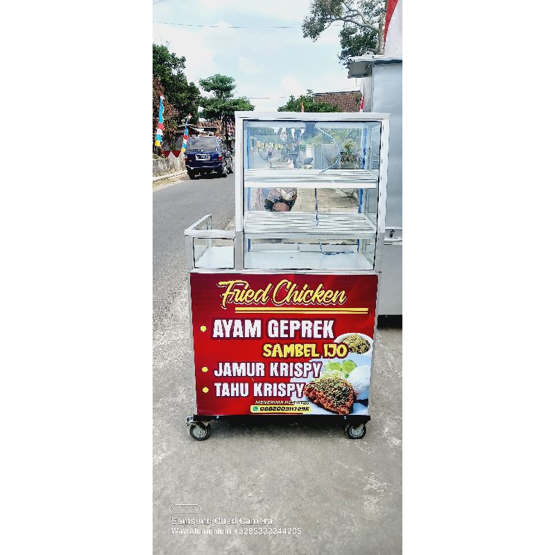 Jual Gerobak Portable ayam geprek | Shopee Indonesia