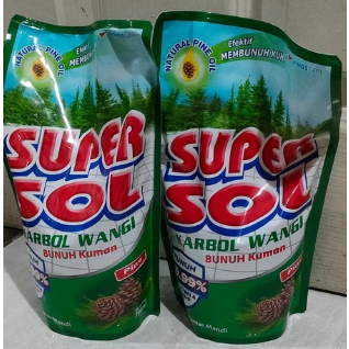 Jual Supersol karbol wangi pine 750ml | Shopee Indonesia