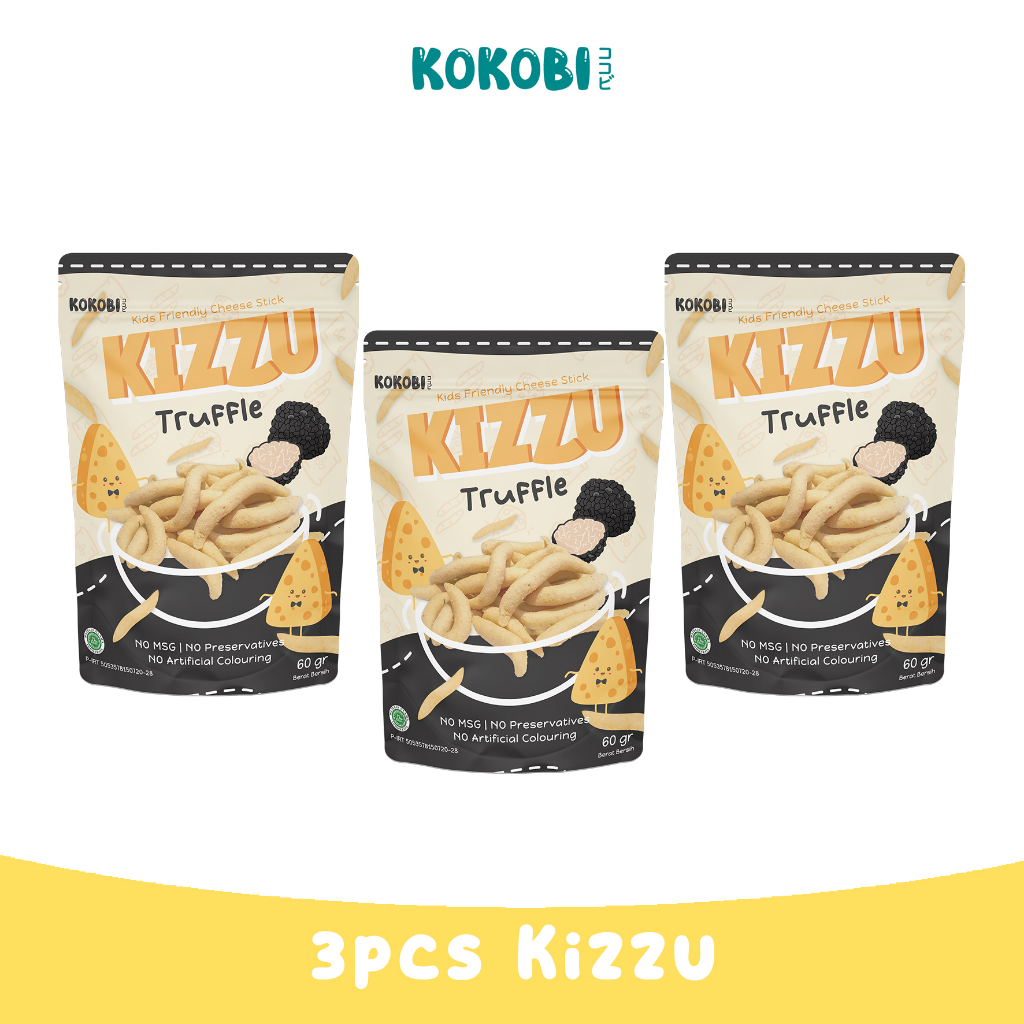 Jual KOKOBI Kizzu Truffle - Bundling 3pcs | Shopee Indonesia