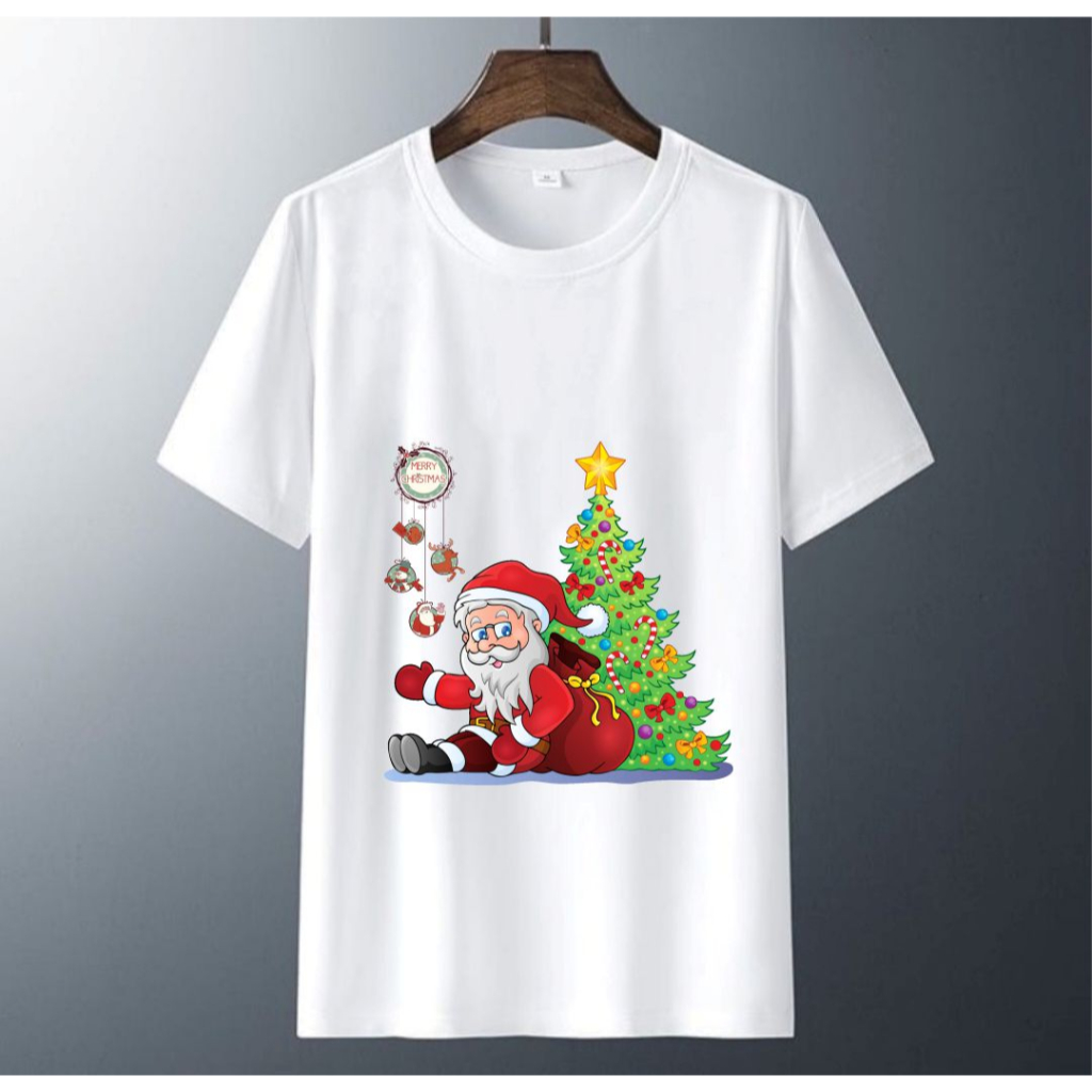 Jual KAOS DEWASA EDISI NATAL DISTRO SABLON DIGITAL CEWEK COWOK | Shopee ...