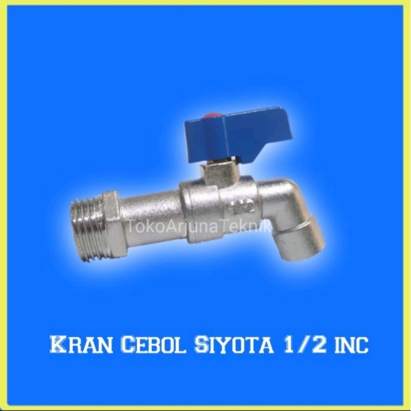 Jual Kran Air Cebol Kran Taman Model Onda Siyota 1/2inc | Shopee Indonesia