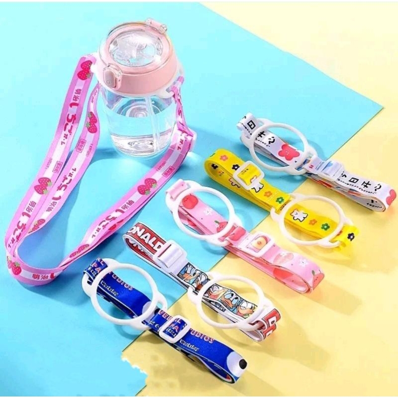 Jual Tali Botol Minum Anak Tali Botol Karakter Fleksibel Tali Strap Bottle Water | Shopee Indonesia