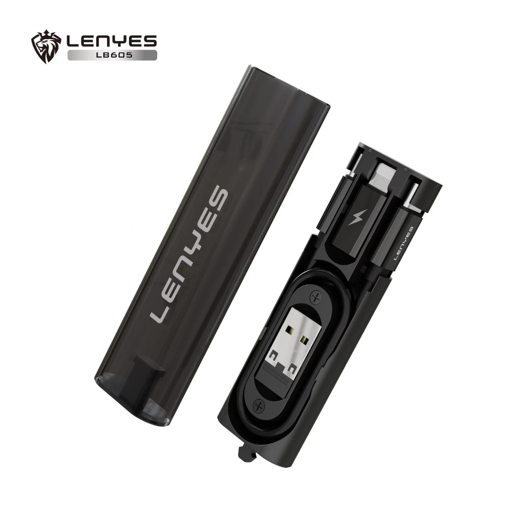 Jual LENYES LB605 60W Multifunctional Storage Box Cable Type C Fast ...
