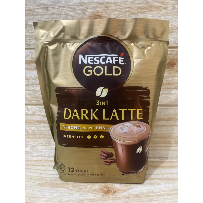 Jual Nescafe Gold 3in1 Dark Latte Malaysia | Shopee Indonesia