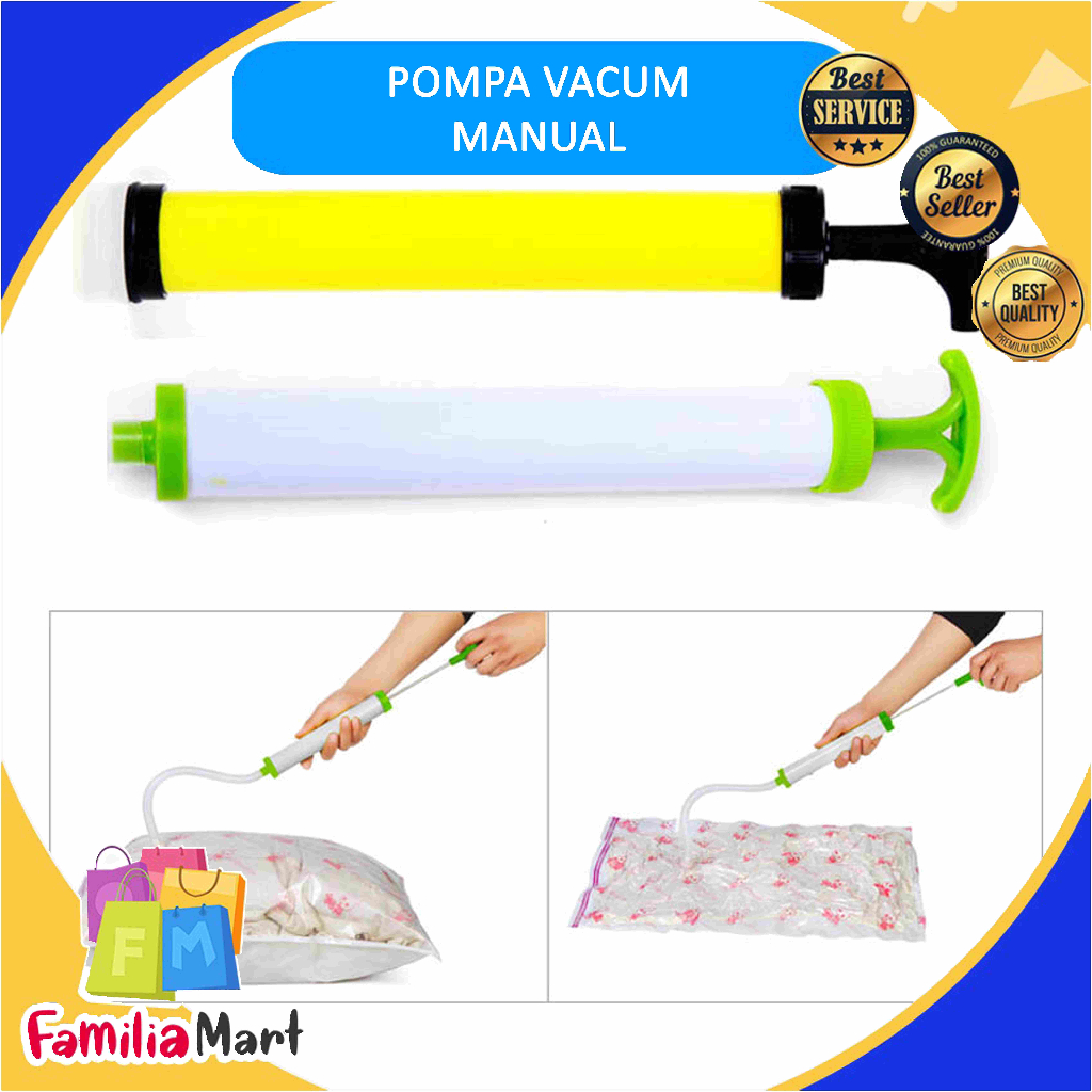 Jual Pompa Tangan Vacuum Bag Manual / Hand Pump Kantong Vakum Plastik | Shopee Indonesia