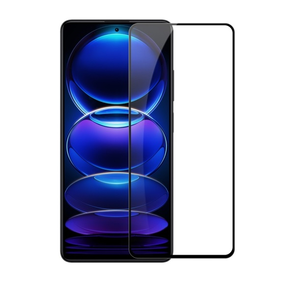 Jual Tempered Glass Xiaomi Redmi Note 12 Pro 5G Full Cover 6D / 9D /11D/ 21D Warna List - Hitam ...