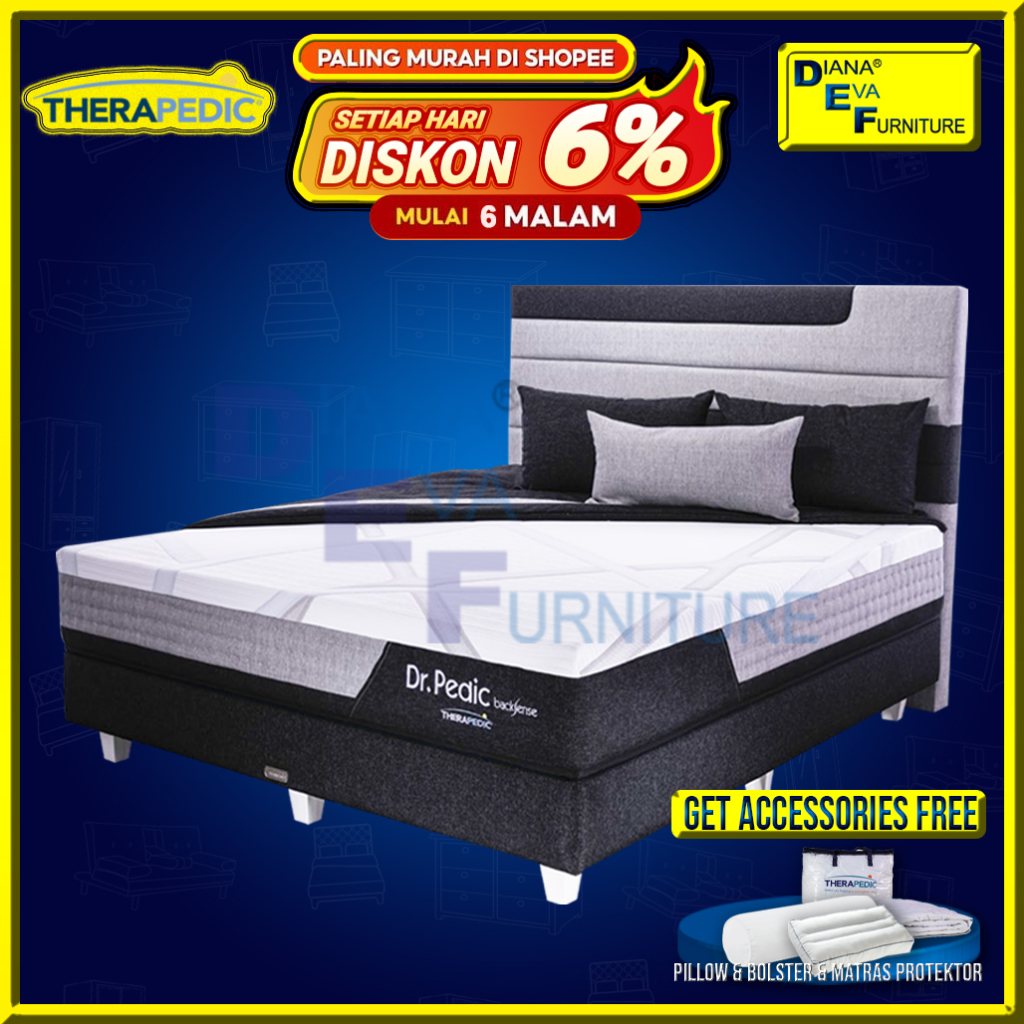 Jual Therapedic Dr Pedic Kasur Springbed Shopee Indonesia