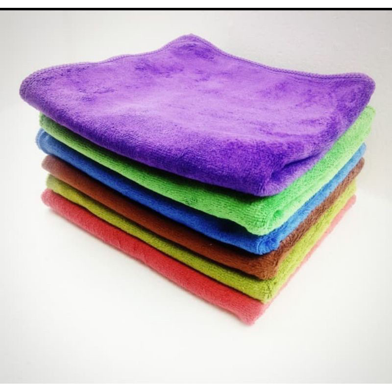 Jual Kain Lap Microfiber 40x40 320 GSM Serbaguna | Shopee Indonesia
