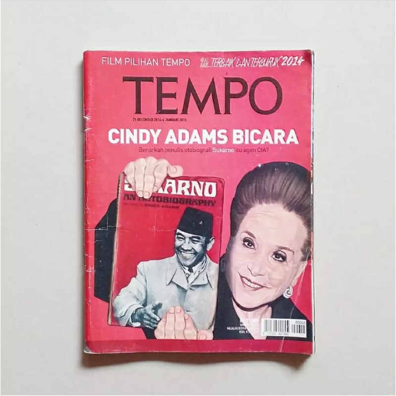 Jual MAJALAH TEMPO : CINDY ADAMS BICARA Benarkah Penulis Otobiografi ...