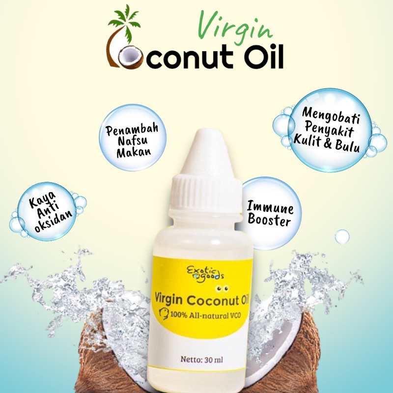 Jual VIRGIN COCONUT OIL 30ml MINYAK KELAPA MURNI VCO MURNI OBAT JAMUR ...