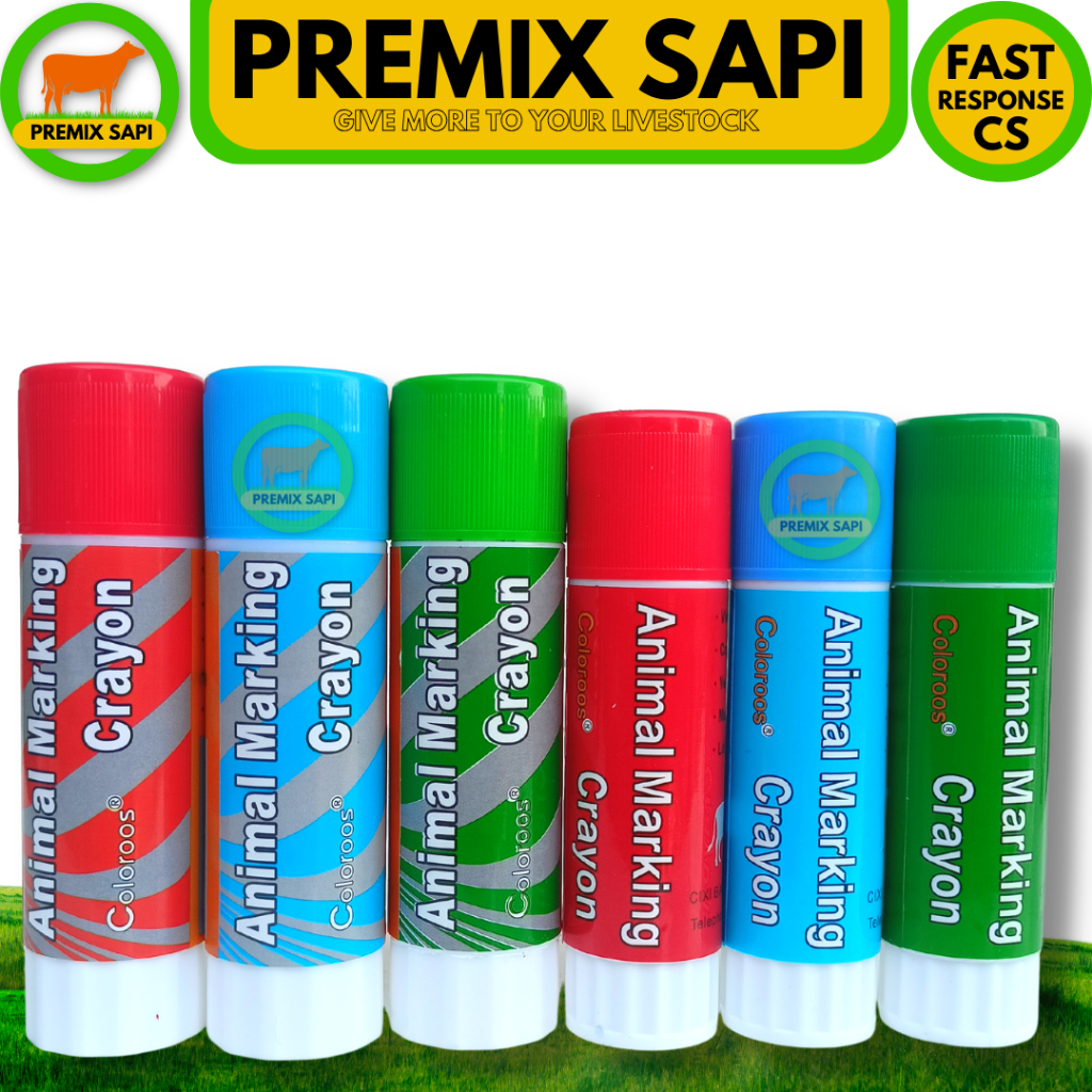Jual CRAYON SPIDOL TERNAK KECIL 1 PCS - Untuk Tanda Tubuh Babi Sapi ...