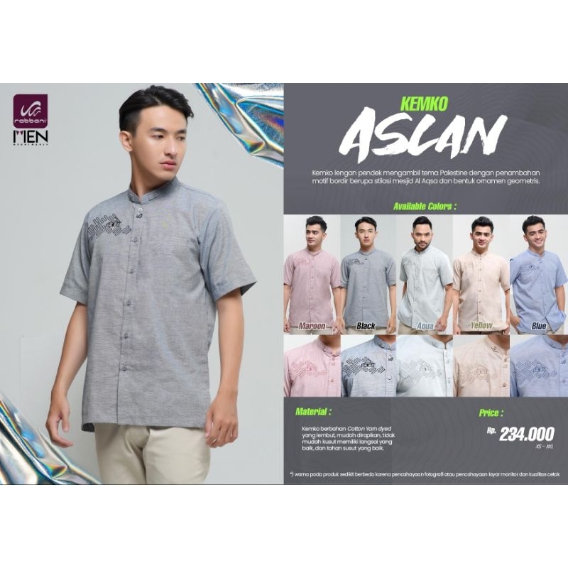 Jual RABBANI-KEMEJA KOKO RABBANI KEMKO ASLAN | Shopee Indonesia