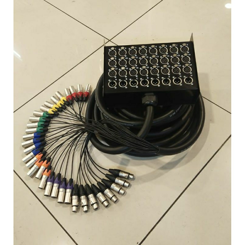 Jual Snake kabel isi 32 chanel 24in 8out lengkap STX panjang 30meter ...