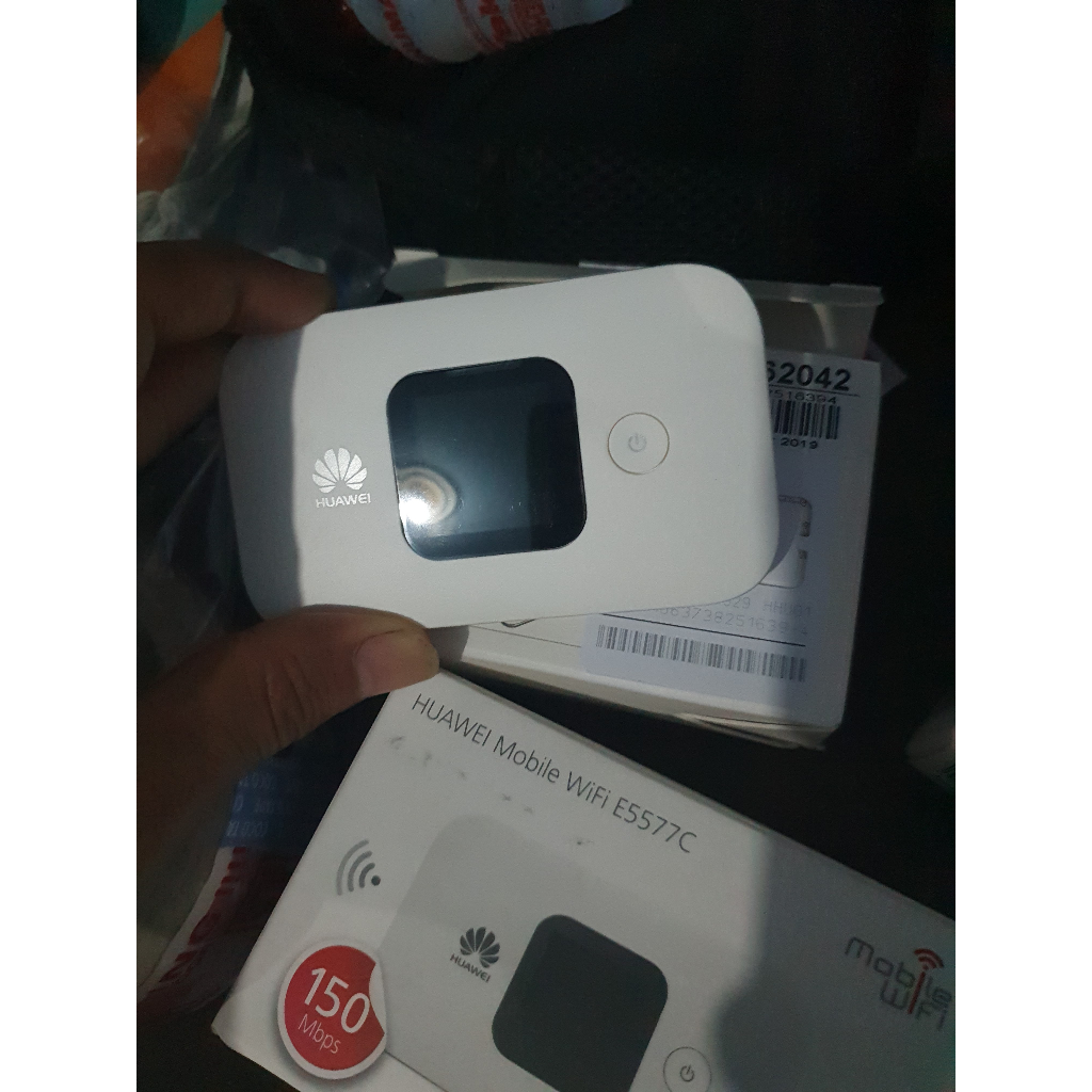Jual Modem mifi Huawei E5577 slim fullset unlock | Shopee Indonesia