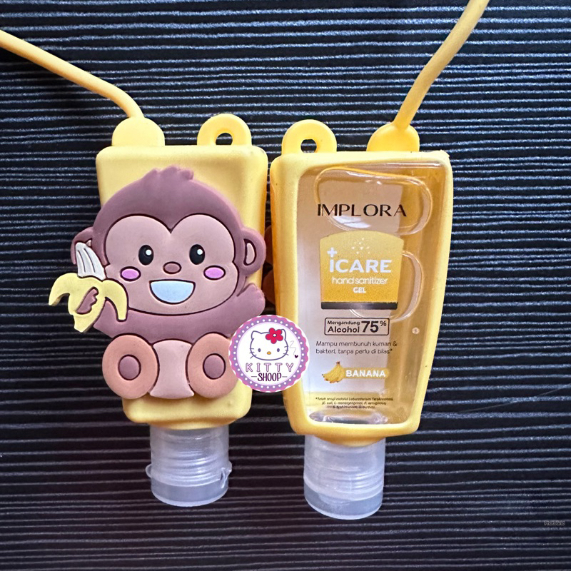 Jual IMPLORA ICARE HAND SANITIZER GEL 30ML BANANA | Shopee Indonesia