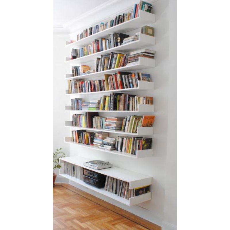 Jual Rak Buku Lebar 20cm Rak Gantung Ambalan Melayang | Shopee Indonesia