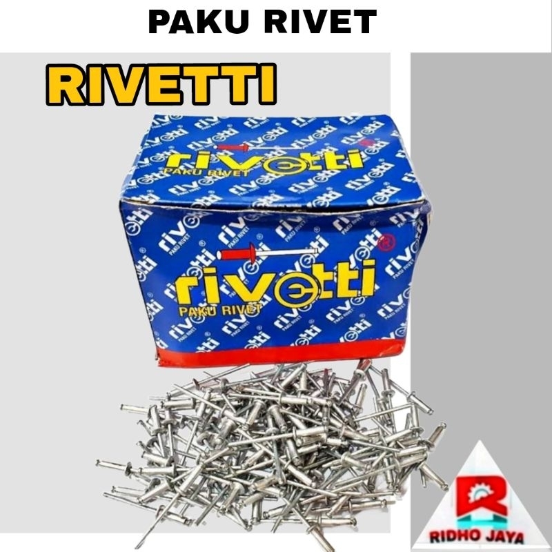 Jual Paku Rivet Rivetti 550 540 450 440 435 429 423 1000 pcs | Shopee ...