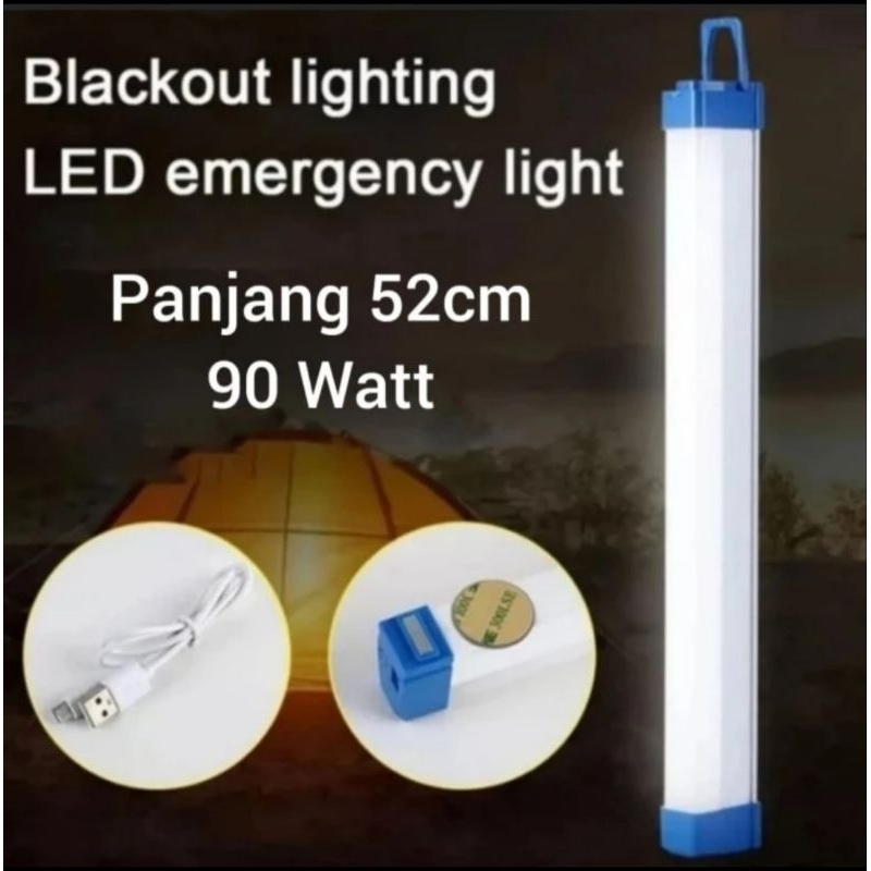 Jual Lampu LED Emergency Lampu Darurat Lampu Camping Recharger 30watt ...