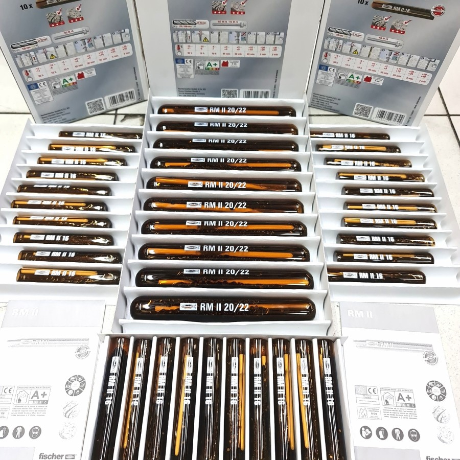 Jual FISCHER RM II 16 M16 CHEMICAL ANCHOR LEM ANGKUR KAPSUL | Shopee ...