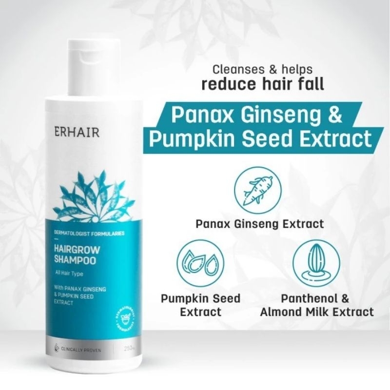 Jual Erhair HairGrow Shampoo 100ml/Shampoo ERHA Ori 100% | Shopee Indonesia