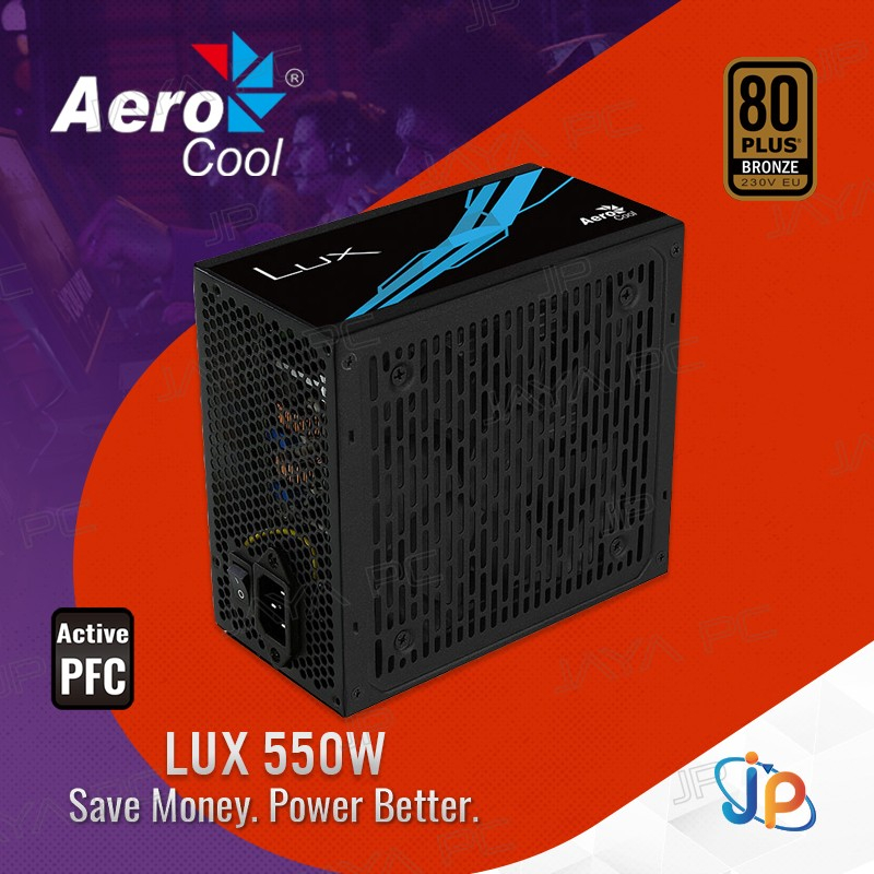 Jual Aerocool LUX 550W PSU - Power Supply 550 Watt 80+ Bronze | Shopee ...