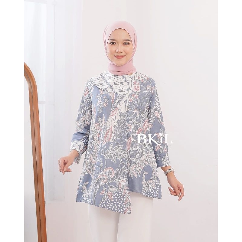 Jual KANTHIL Blus Batik Wanita Motif Fea | Shopee Indonesia