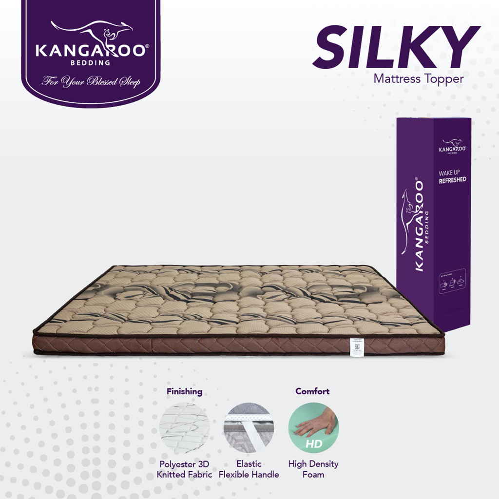 Jual Kangaroo - Topper Mattress Silky - Solusi tidur nyenyak walau ...