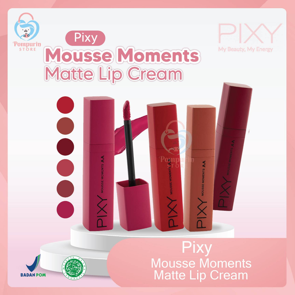 Jual Pixy Mousse Moments Matte Lips - Lip Cream Pixy Original BPOM ...