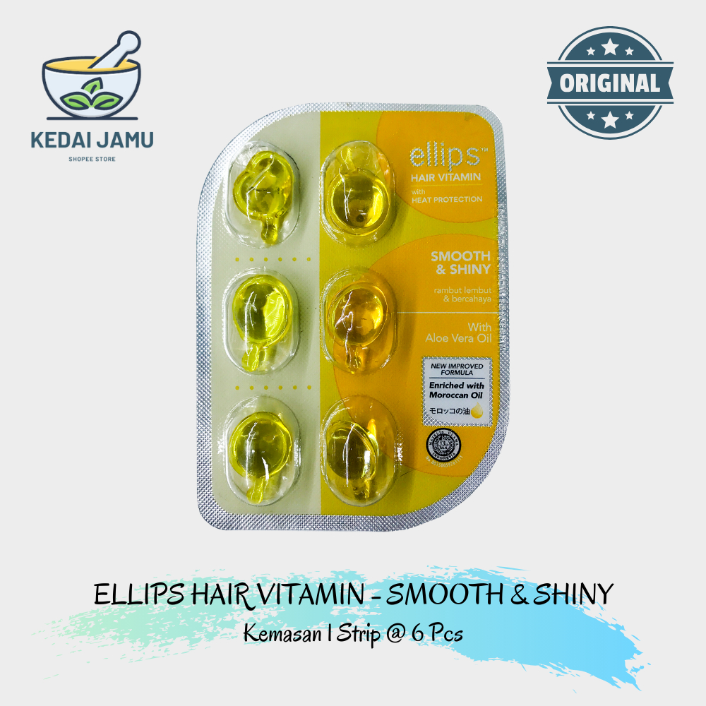 Jual ELLIPS VITAMIN RAMBUT ISI 6 PCS | Shopee Indonesia