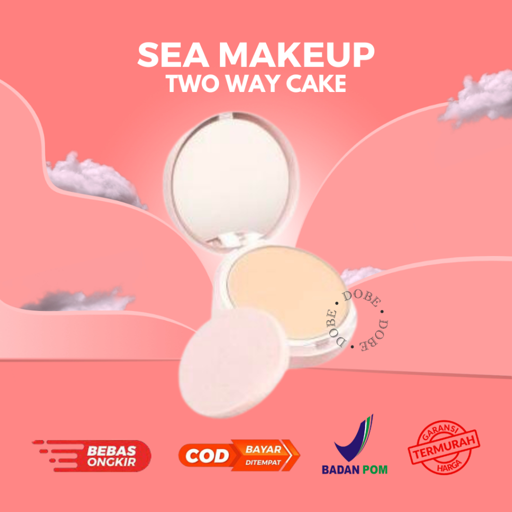 Jual SEA MAKEUP TWO WAY CASE - Brown Sugar & Vanilla Milk & Custard ...