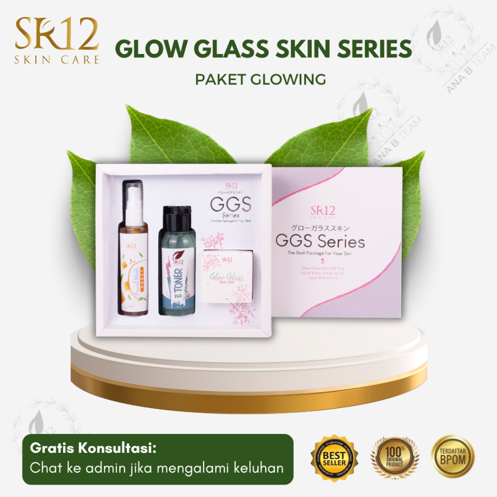 Jual PAKET GLOWING GLOW GLASS SKIN SERIES SR12 - Paket Perawatan Wajah ...